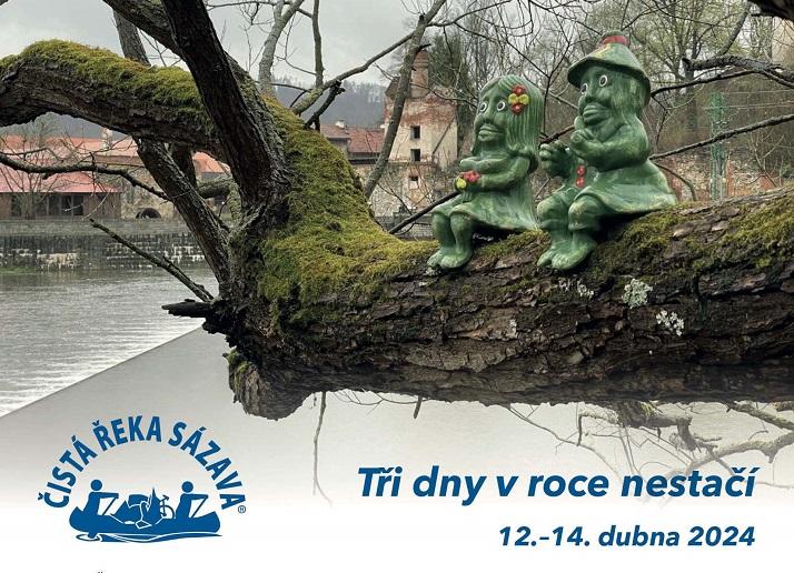 Čistá řeka Sázava 2024 | REGIONÁLNÍ INFORMAČNÍ CENTRUM